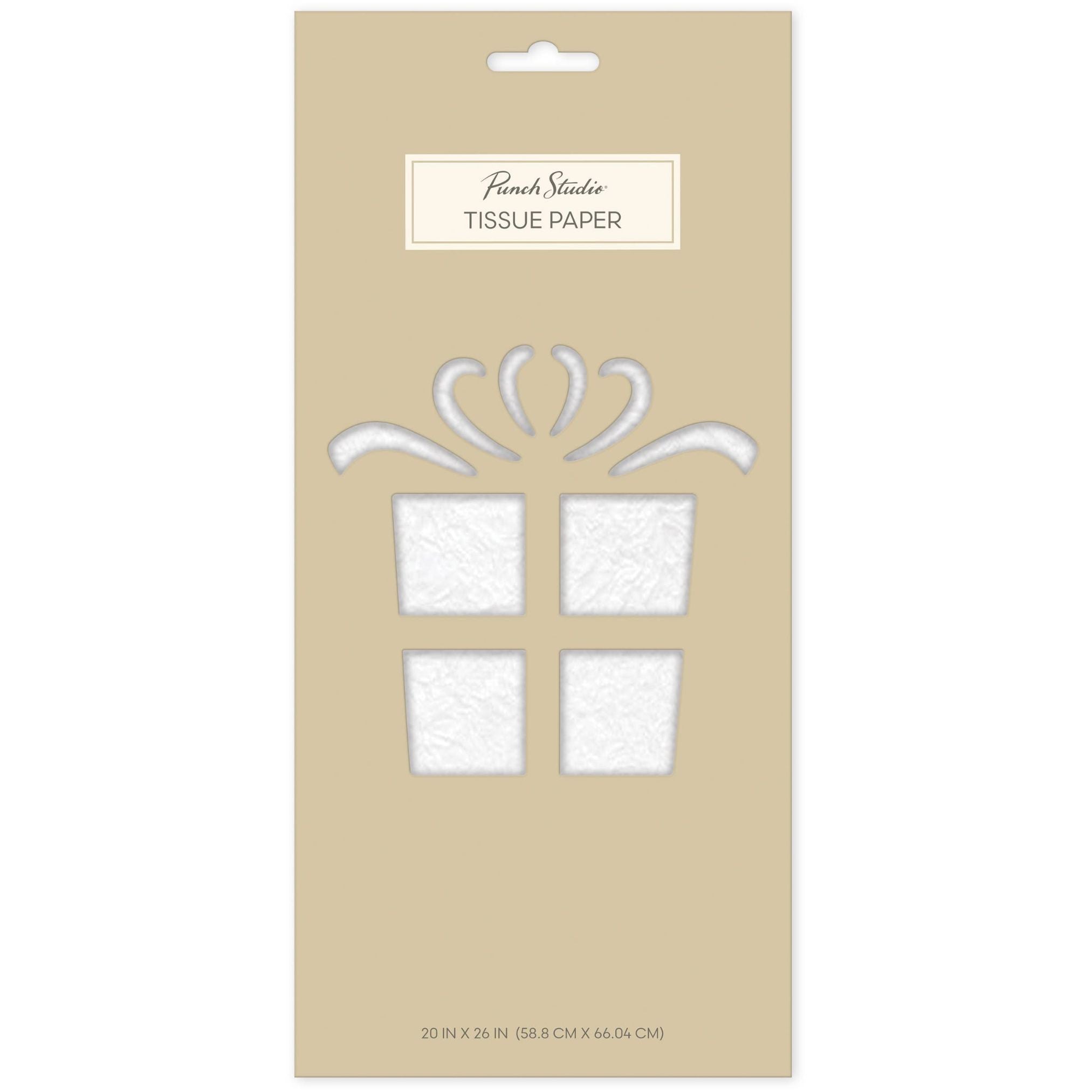 White Solid Color Tissue Paper – the fig tree