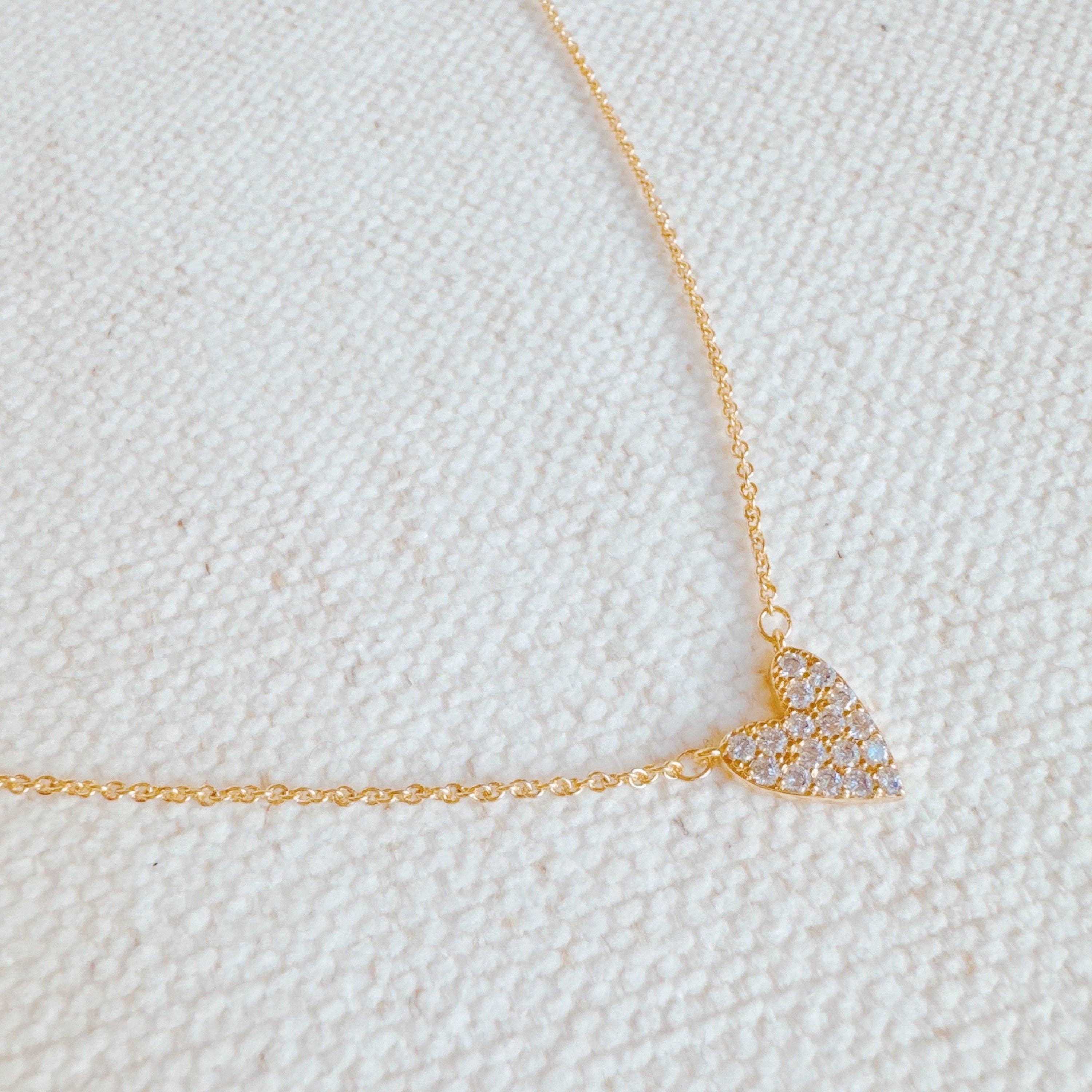 Mini Heart Big Love Necklace – the fig tree